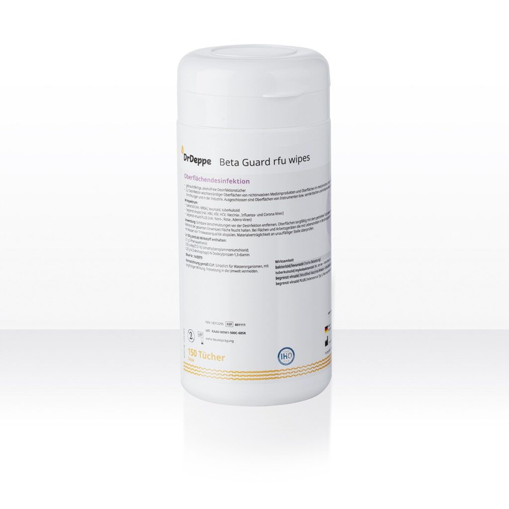 Floors ans surface cleansing wipes - Beta Guard rfu - Laboratorium Dr ...