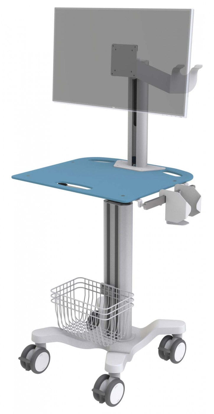 Monitor cart - CHA4-1 - Medical Cart Company Kft - medical / transport ...