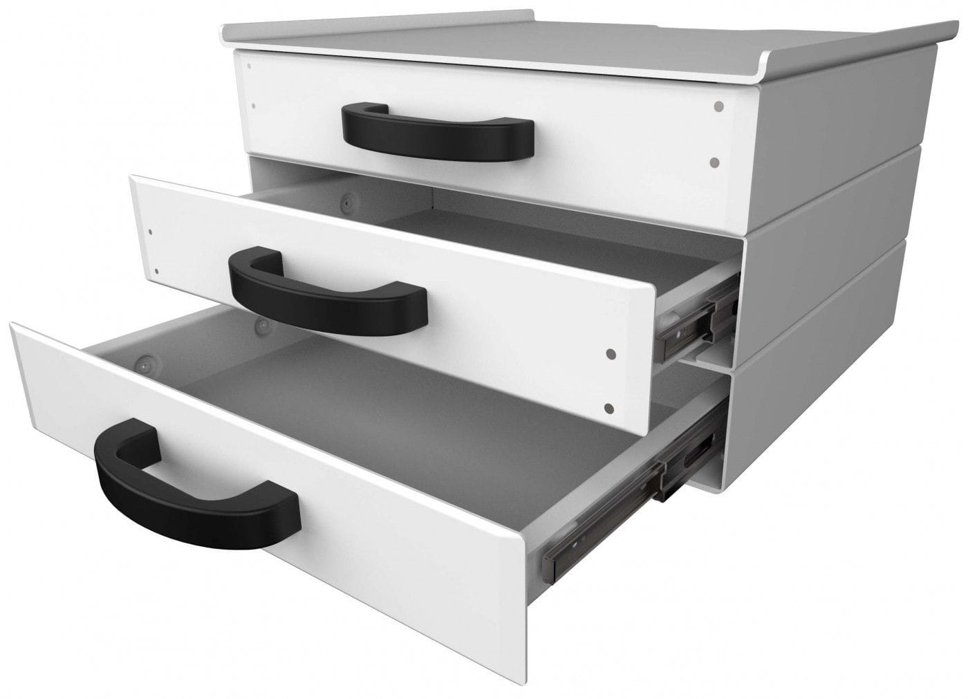 Cart drawer - D3 - Medical Cart Company Kft