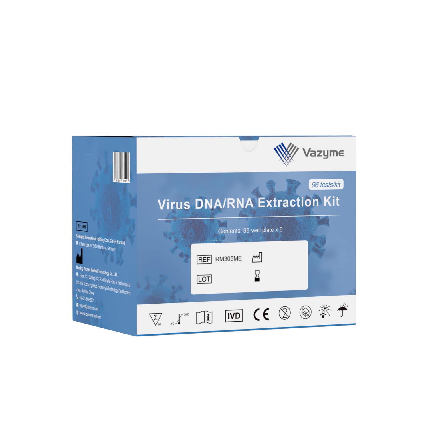 Protease test kit - RM305ME - Nanjing Vazyme Medical Technology Co.,Ltd ...