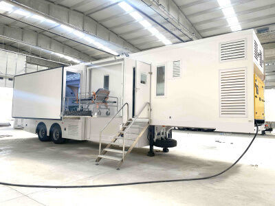 CT scan mobile health vehicle - Optima Elektro Hidrolik Ltd. Sti. - MRI ...