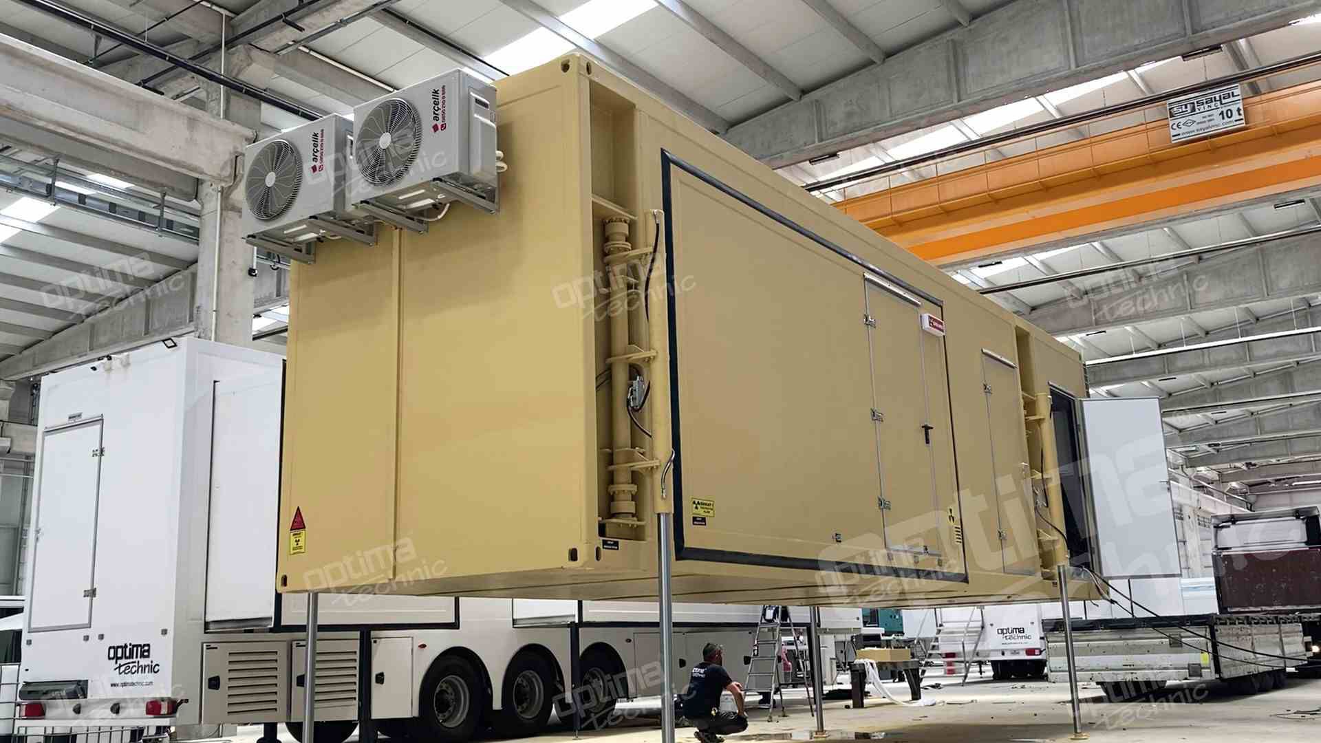 CT scan mobile health vehicle - Optima Elektro Hidrolik Ltd. Sti ...