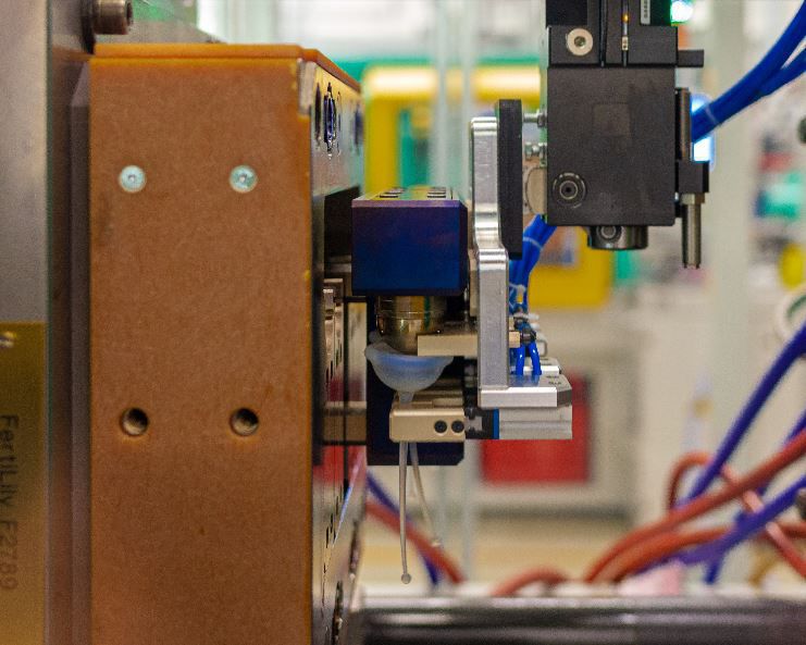 PE injection molding machine - Silcoplast AG - LSR / for medical device ...