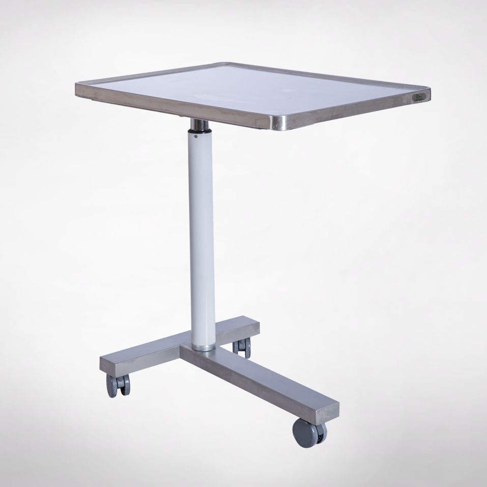 Stainless steel instrument table - 24060 - Üzümcü Hospital Equipment