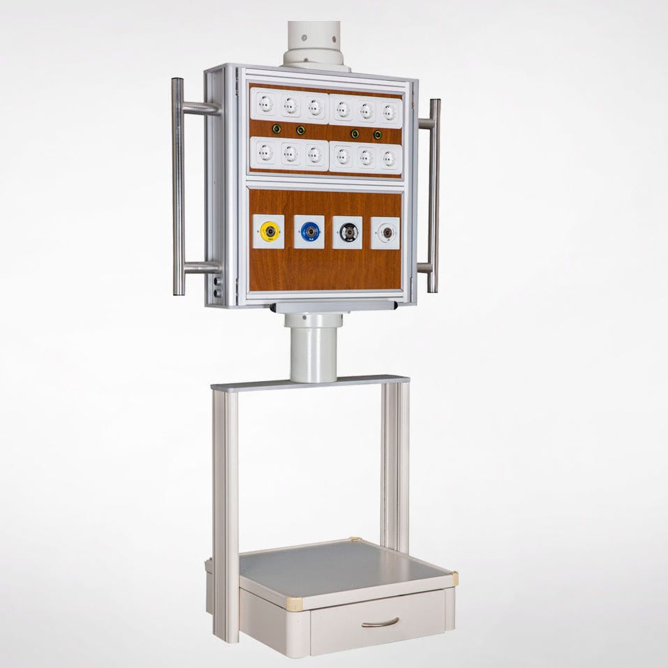 Medical pendant - 2115.60 - Üzümcü Hospital Equipment - ceiling-mounted ...