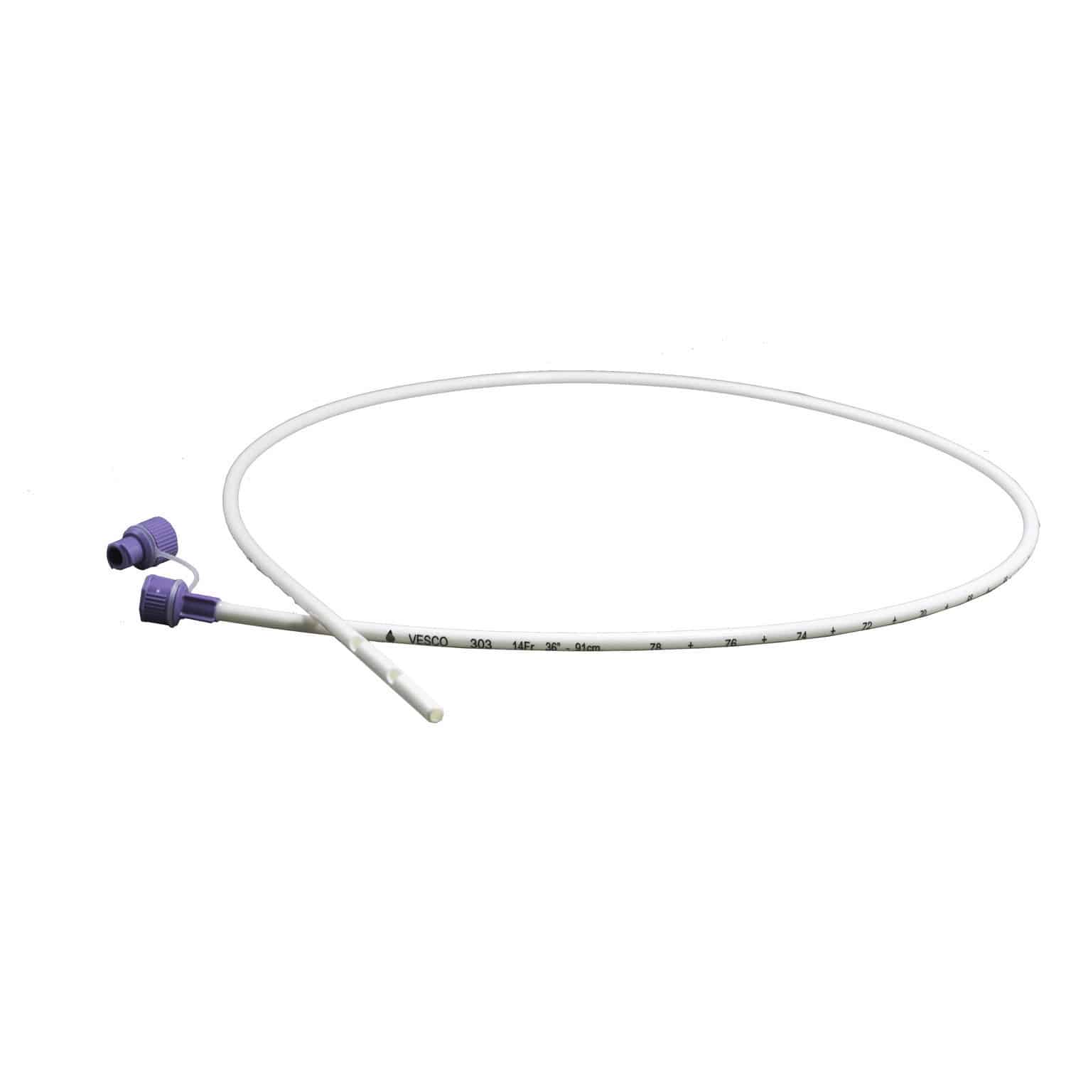 Radiopaque nasogastric tube - VED-1460S - Vesco Medical - graduated