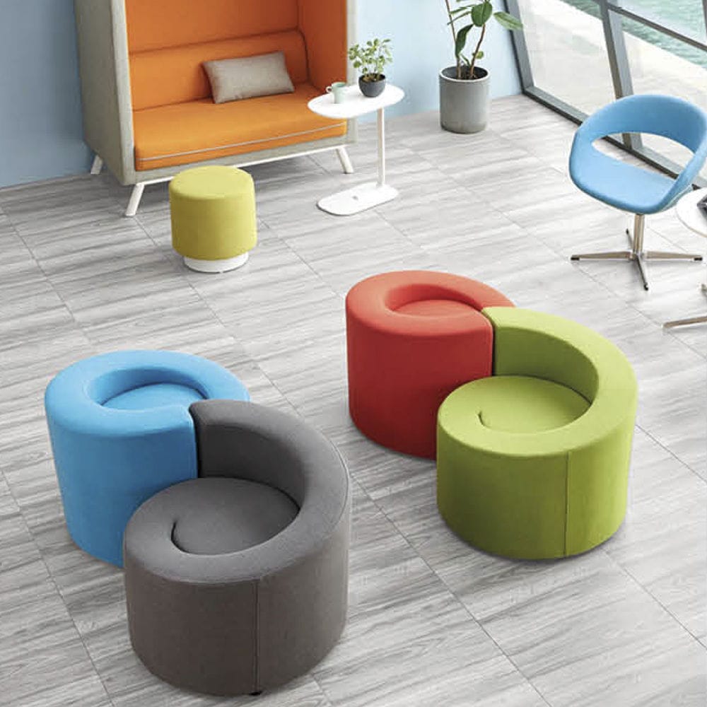 Waiting room sofa - SJ5110 - Foshan Oshujian Furniture Manufacturing Co ...