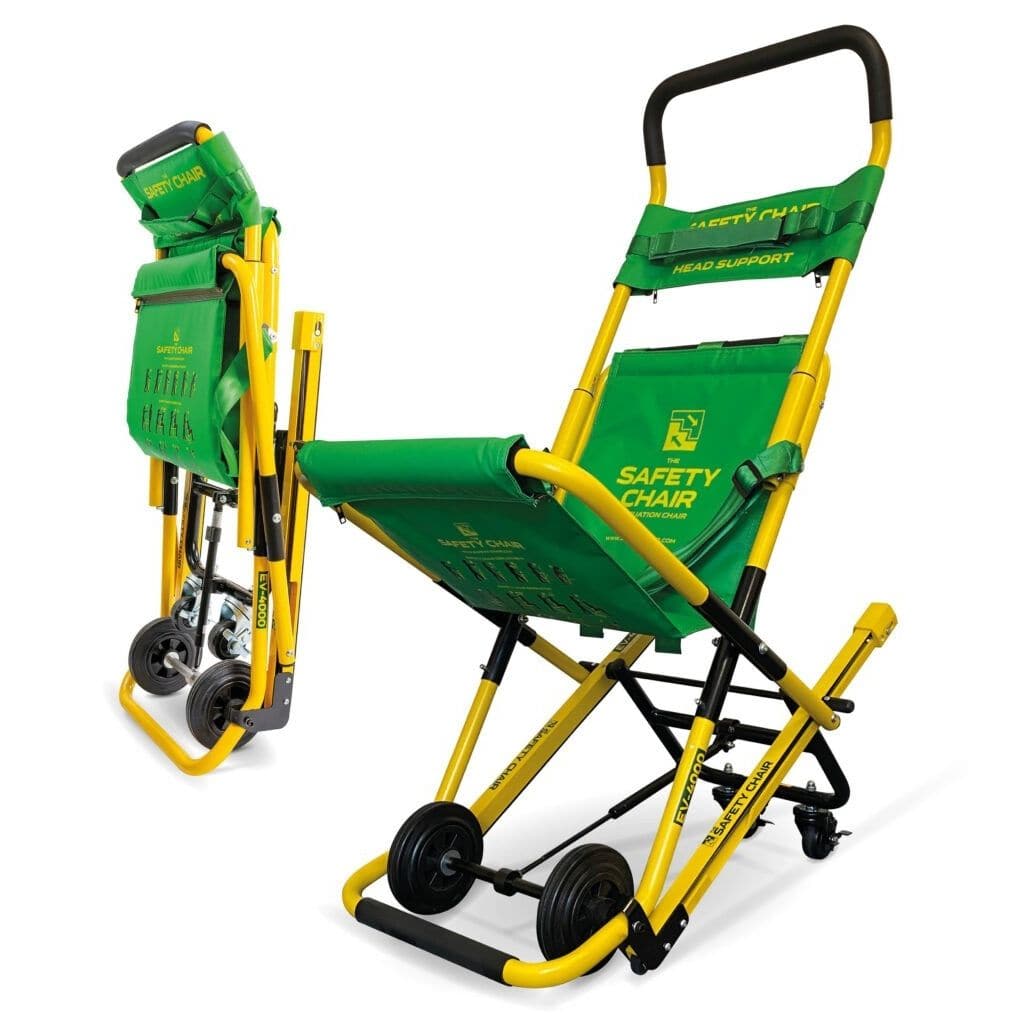 Folding evacuation chair - EV4000 - Safety Chair International - on ...