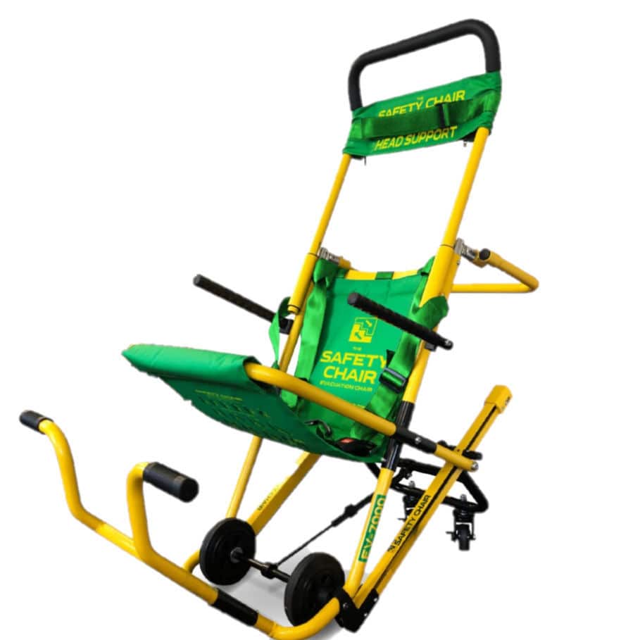 Stair-climbing evacuation chair - EV-7000 Plus - Safety Chair ...