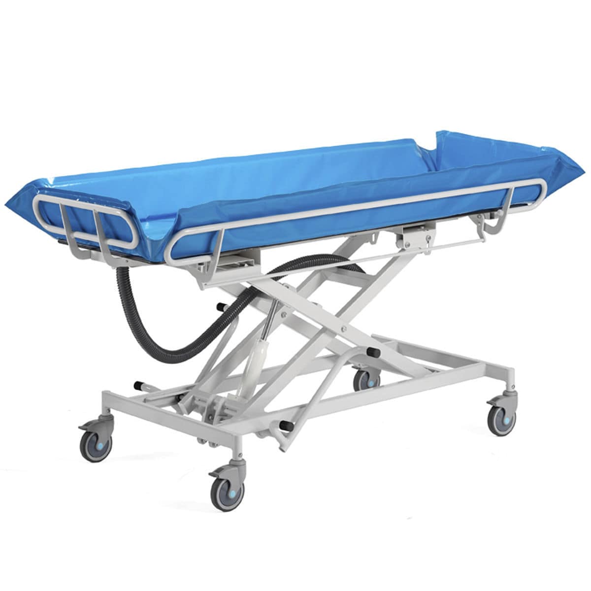 Height-adjustable shower stretcher - HYDROLINE® - Prontomed srl - hydraulic