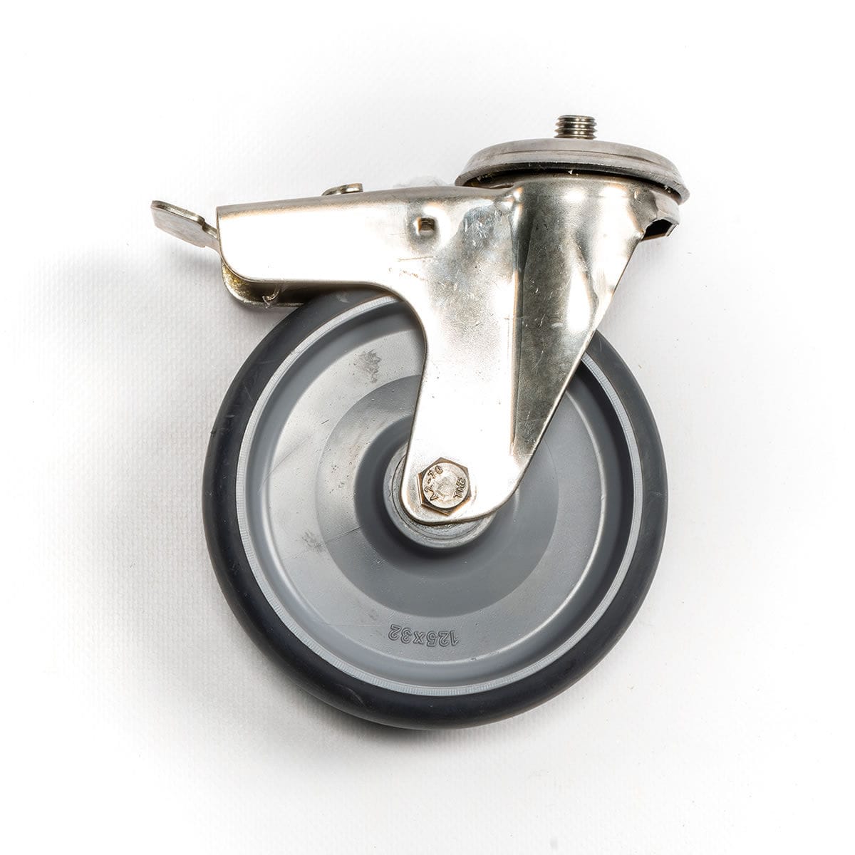 Stretcher wheel - Prontomed srl - with brake / rubber