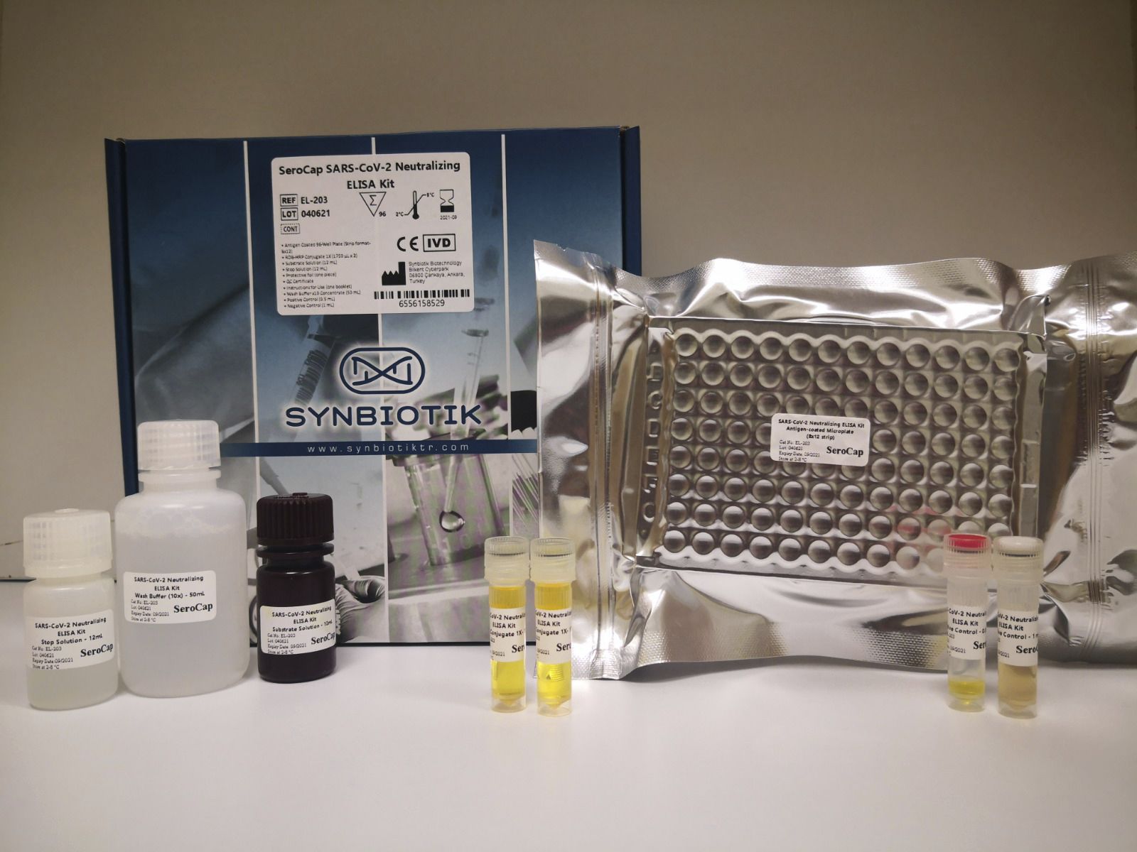 ELISA kit - EL203 - Synbiotik Biotechnology - COVID-19 / immunity / for ...