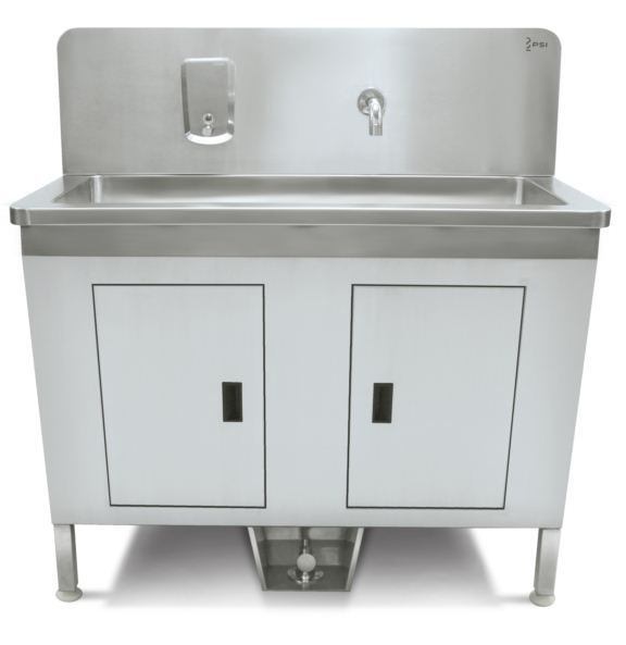 2-bay surgical sink - Palakkad Surgical Industries - stainless steel ...