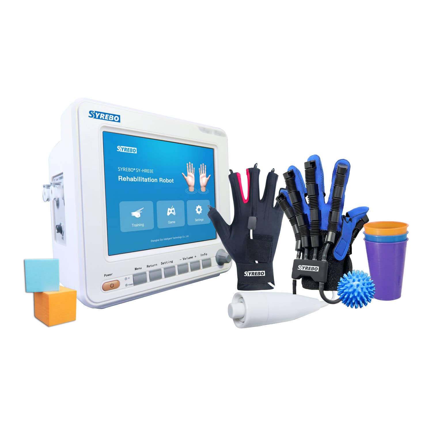 Hand mobility rehabilitation system - SY-HR03E - Syrebo - robotic ...