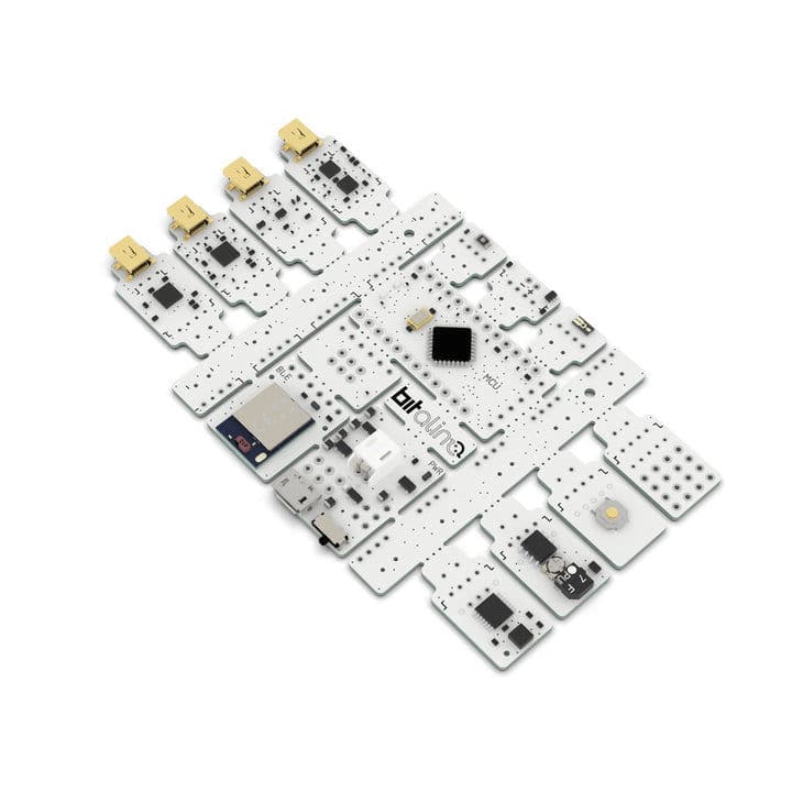 Teaching biosignal acquisition system - BITalino (r)evolution Board Kit BLE/BT - PLUX - Wireless ...