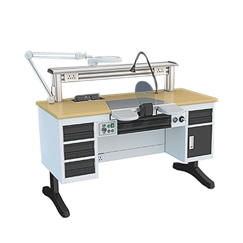 Dental laboratory workstation with light - JT-54 - Tangshan UMG Medical ...