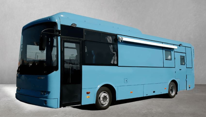 Radiography mobile health vehicle - X RAY - Timak Shpk - bus / box