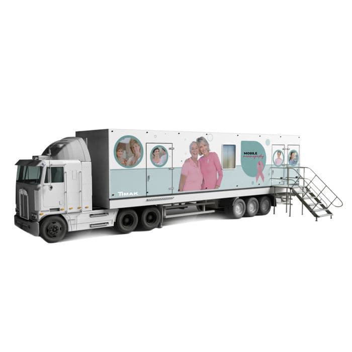Mammography mobile health vehicle - Timak Shpk - screening / trailer / bus
