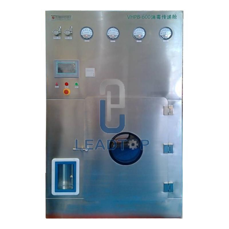 Cleanroom pass box - VHP - Ruian Leadtop - hydrogen peroxide