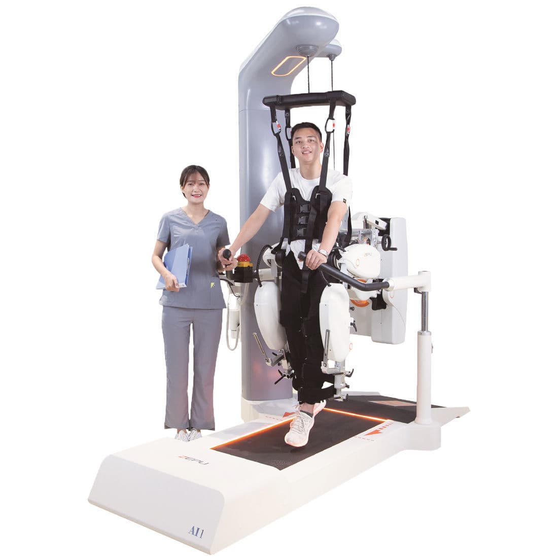 Gait rehabilitation system - ZEPU AI1 - Shandong Zepu Medical Technology - robotic