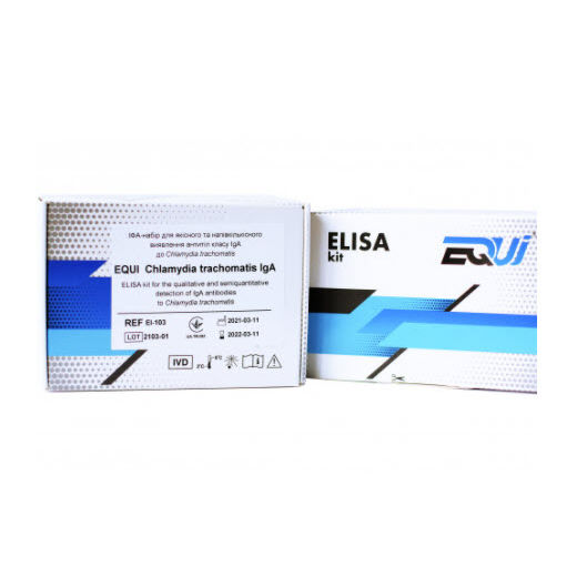 Chlamydia test kit - EI-103 - Equi - IgA / Chlamydia trachomatis / ELISA