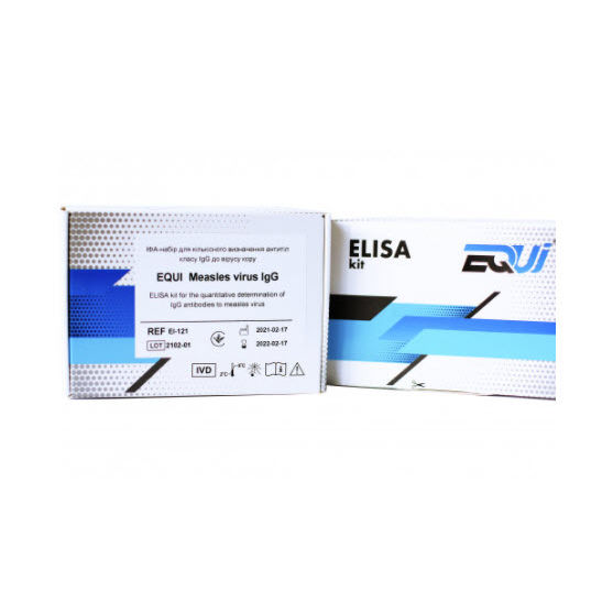 Infectious disease test kit - EI-121 - Equi - IgG / virus / ELISA