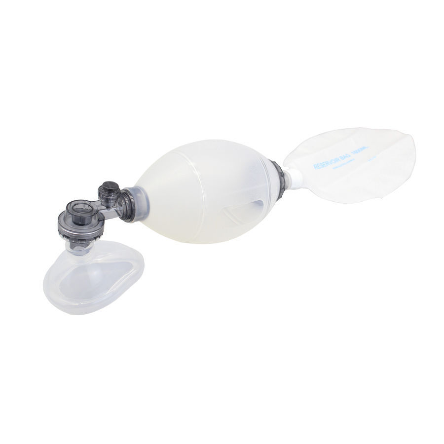 Silicone manual resuscitator - 39000101 - Cathwide Medical - with valve ...