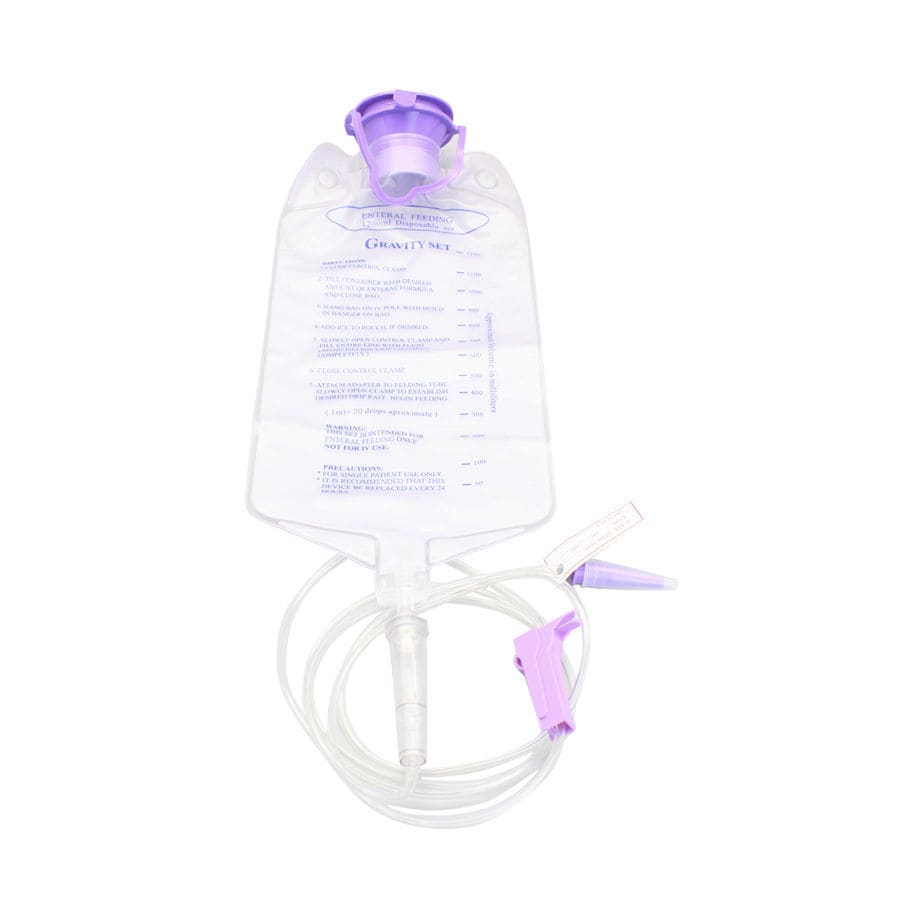 Graduated enteral feeding set - 50001200 - Cathwide Medical
