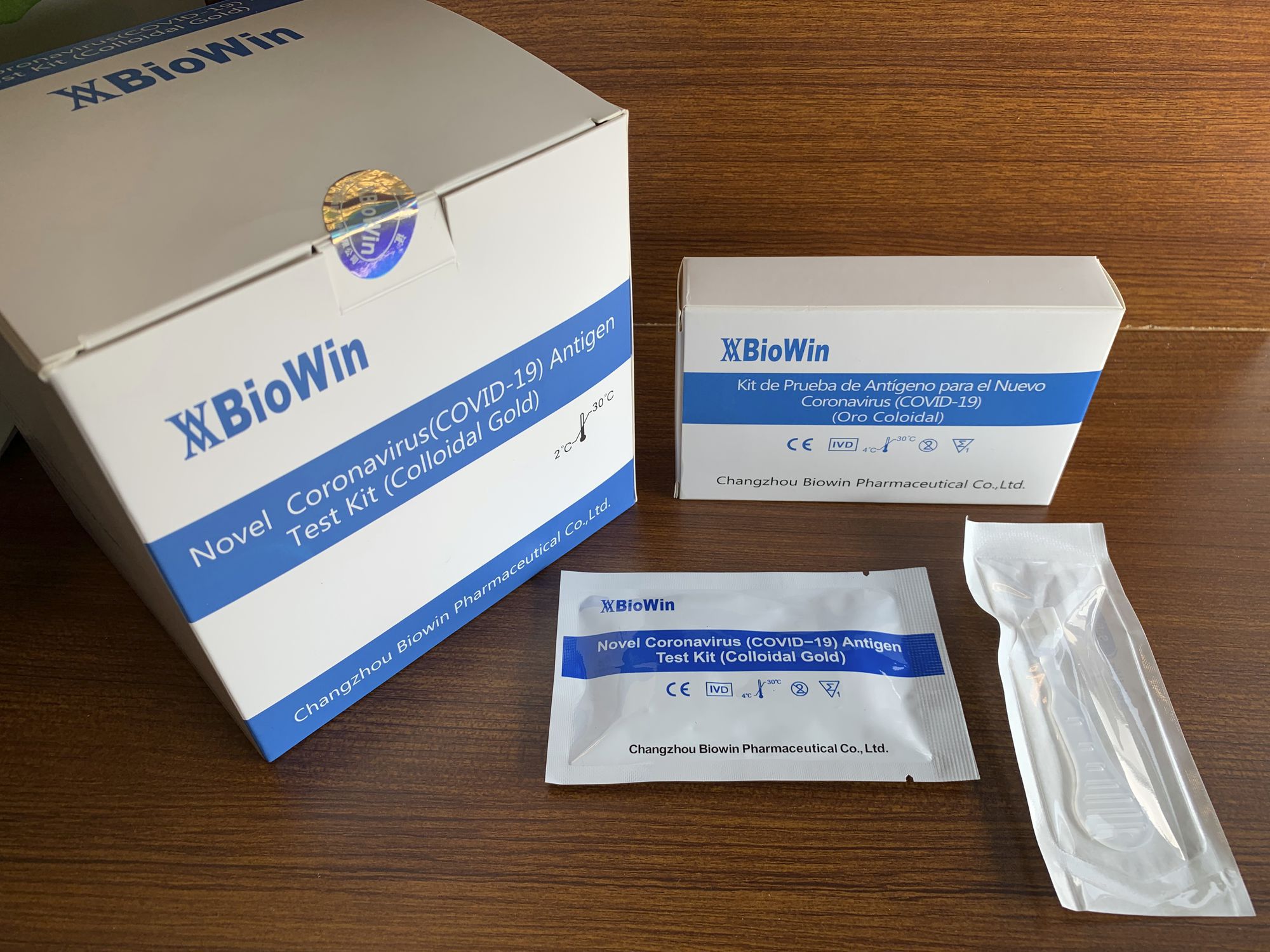 COVID-19 rapid test - Changzhou Biowin Pharmaceutical Co., Ltd. - for ...