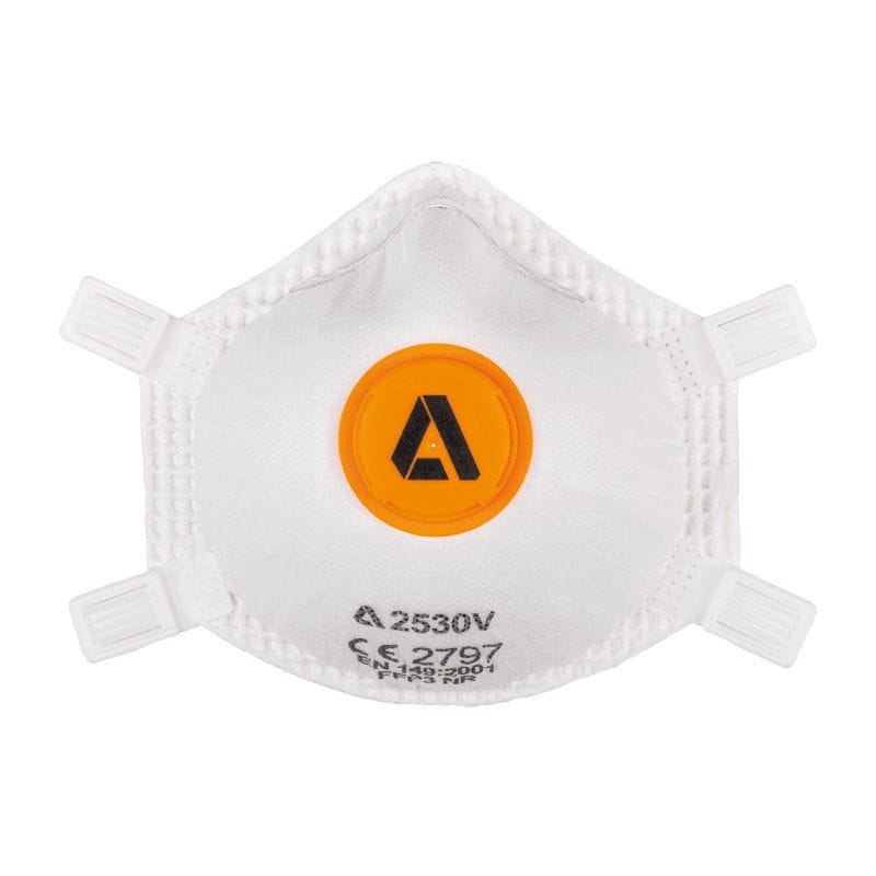 FFP3 respirator mask - 2530V - Globus Group - with exhalation valve ...