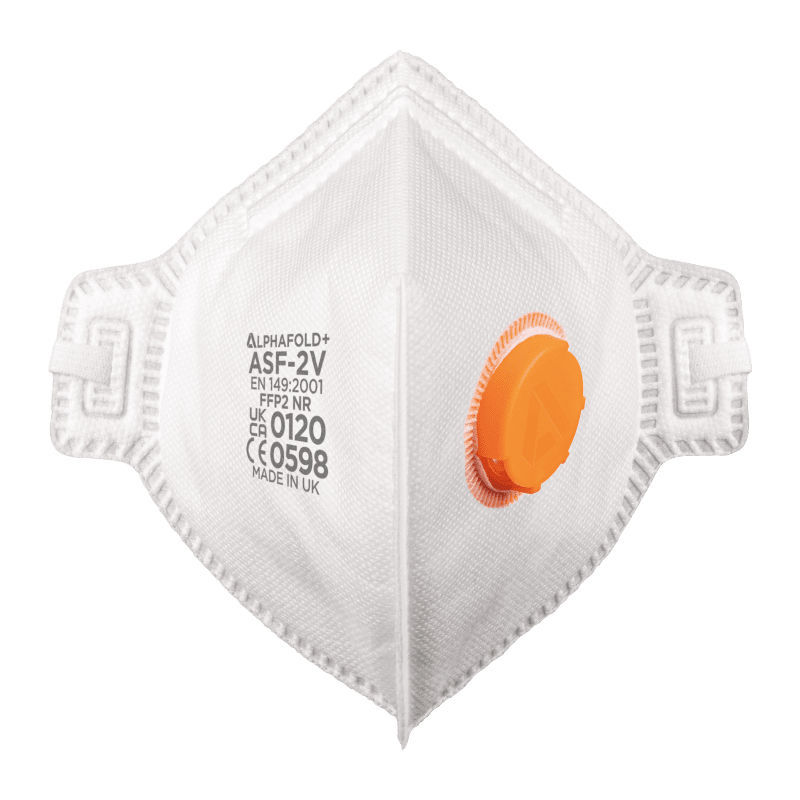 FFP2 respirator mask - ASF-2V - Globus Group - white / disposable