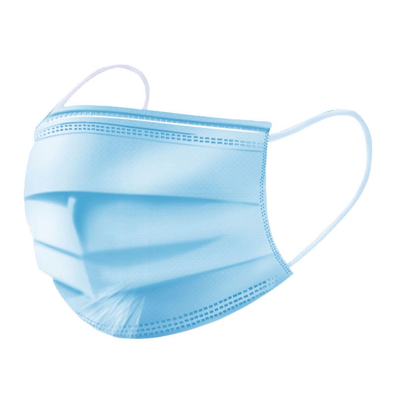 Type IIR surgical mask - MXIIR - Globus Group - adult / box of 50 / blue