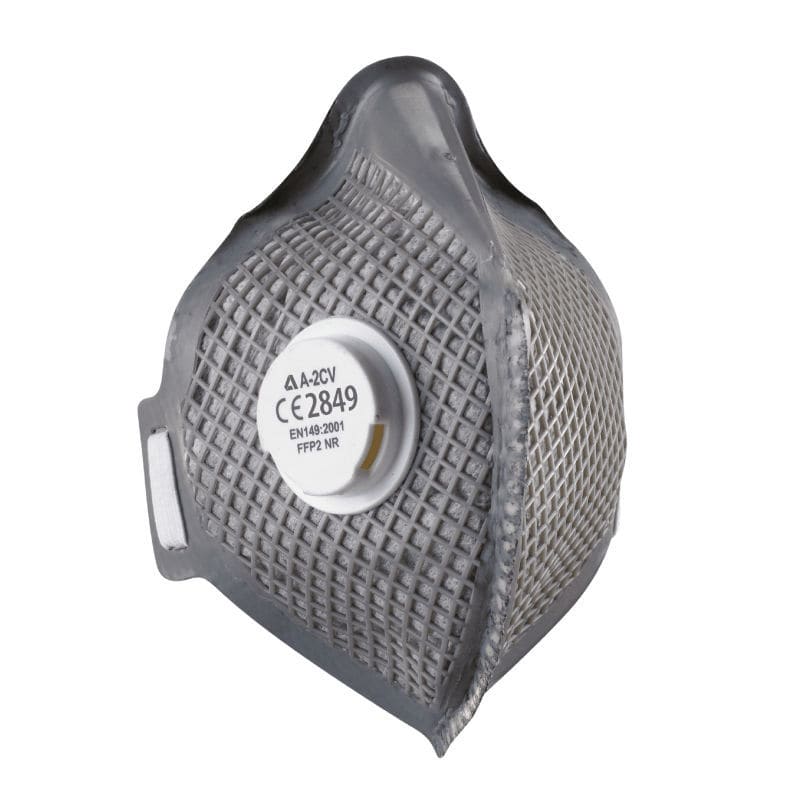 FFP2 respirator - A-2CV - Globus Group - polypropylene / with exhalation valve / activated ...
