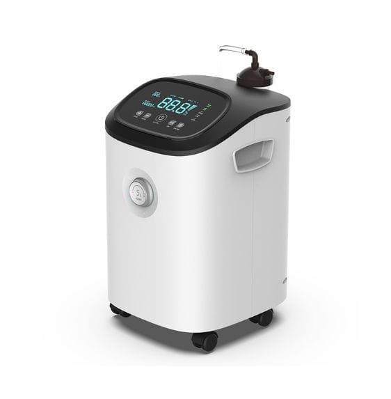 Home care oxygen concentrator - CR-P5W - Nanjing FoiNoe - on casters