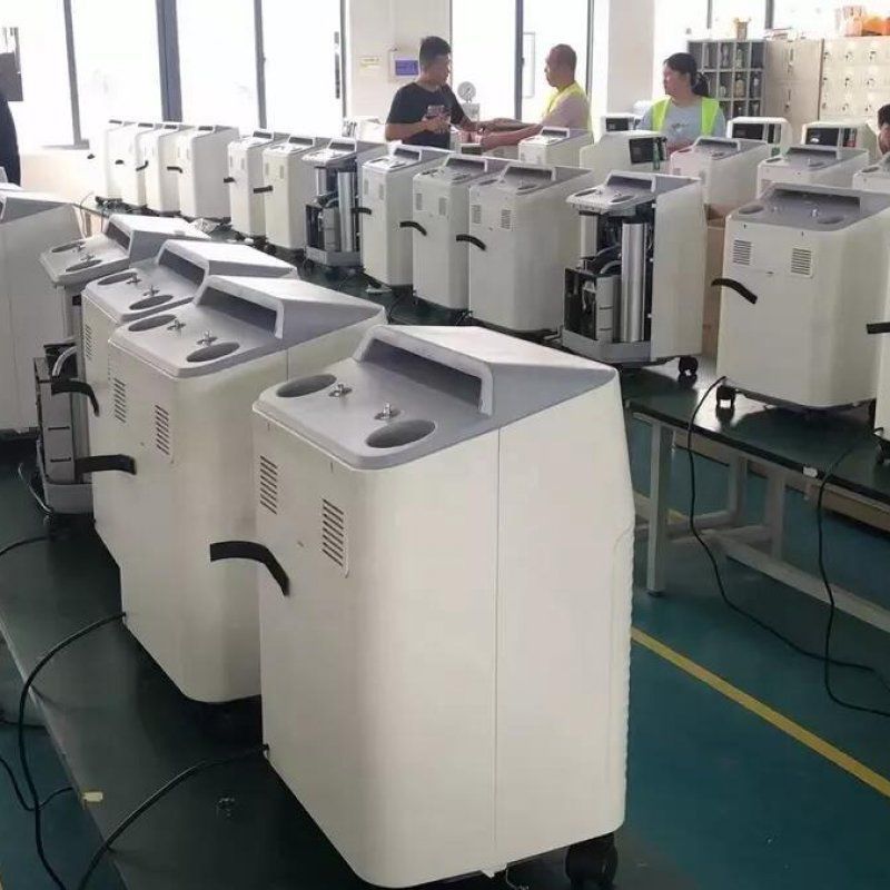 Medical oxygen concentrator - Qingdao Forterra Gas - on casters ...