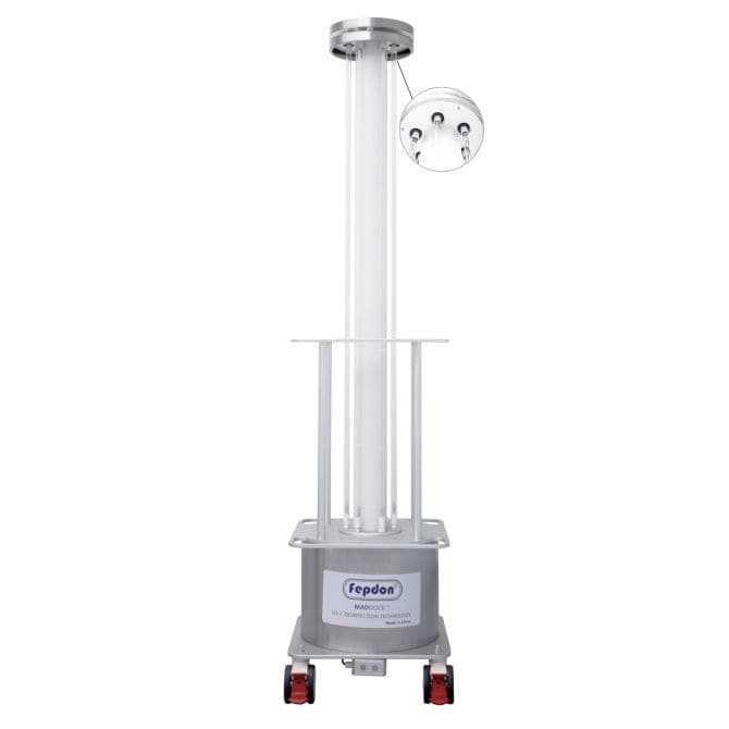 UV disinfection system - Jiangsu Fuyou Medical - UVC / mobile / portable