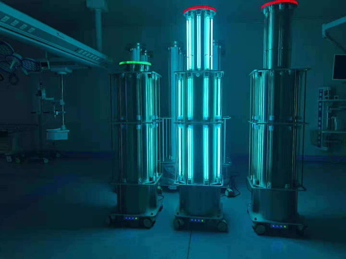 UV disinfection system - Mad02A-1 - Jiangsu Fuyou Medical Co.Ltd - mobile