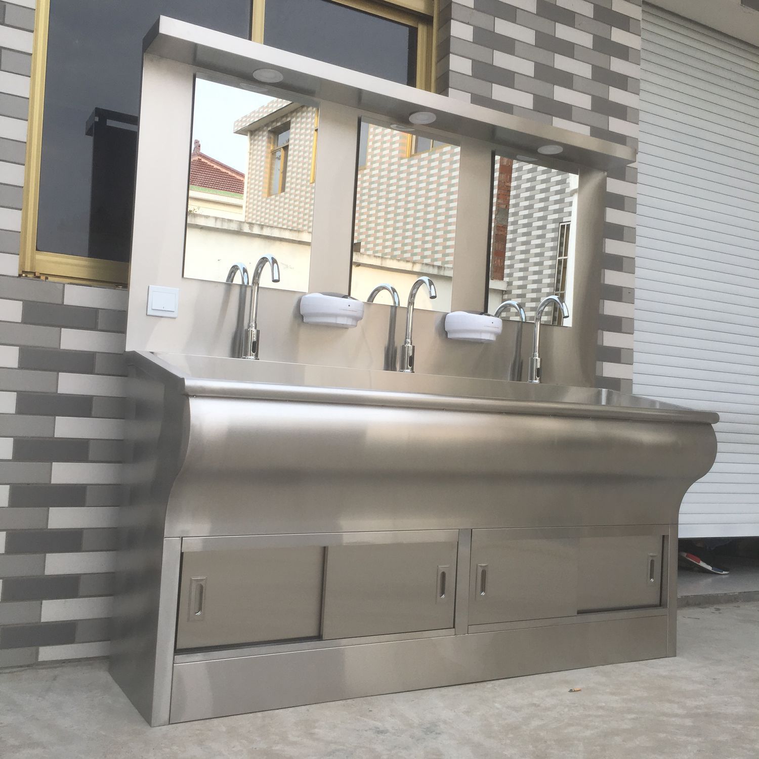 3-station surgical sink - FY-06188H-3 - Jiangsu Fuyou Medical ...