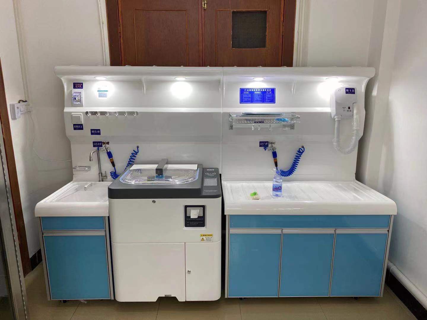 2-station surgical sink - FY - Jiangsu Fuyou Medical - stainless steel