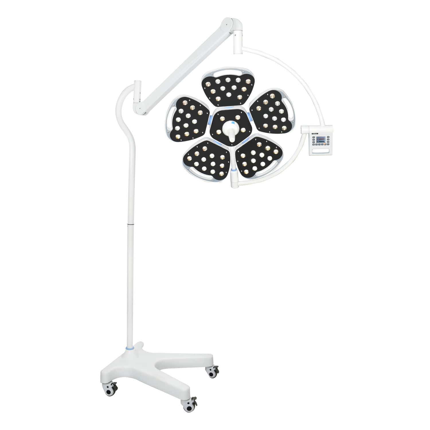Mobile surgical light - FY-D5S - Jiangsu Fuyou Medical - LED / 220V ...