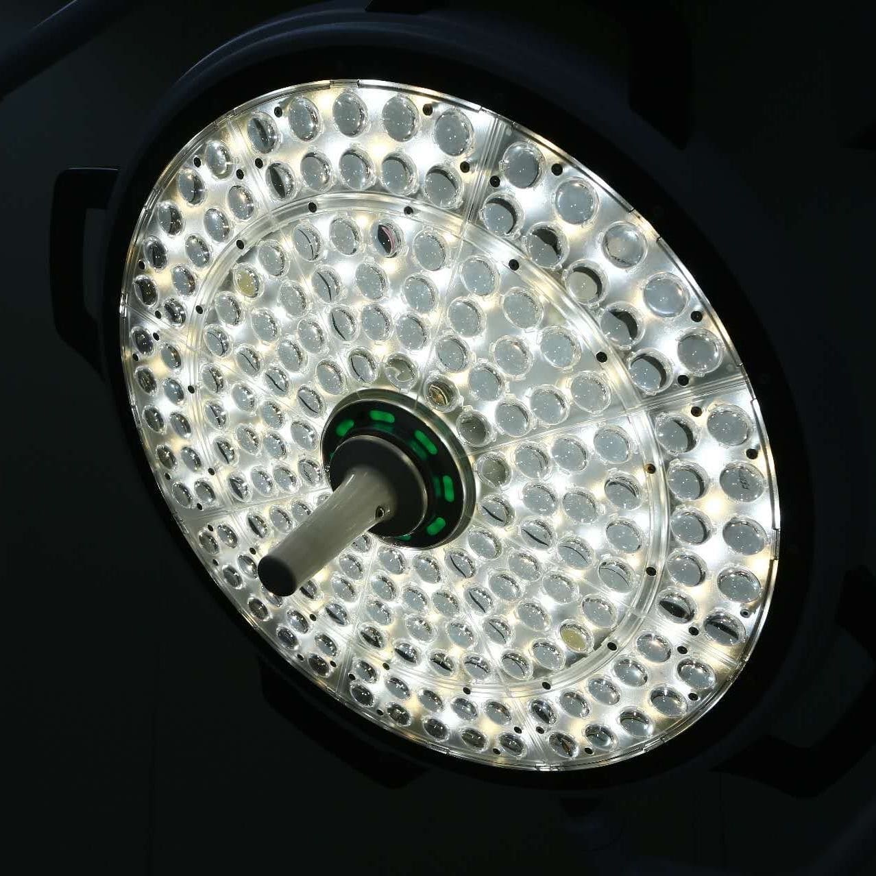 Wall-mounted surgical light - FY-500W - Jiangsu Fuyou Medical - LED / 2 ...