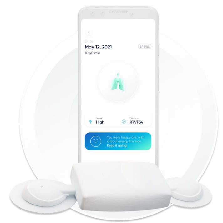 Temperature vital signs monitor - Sylvee 1.0 - Respira Labs - breathing ...