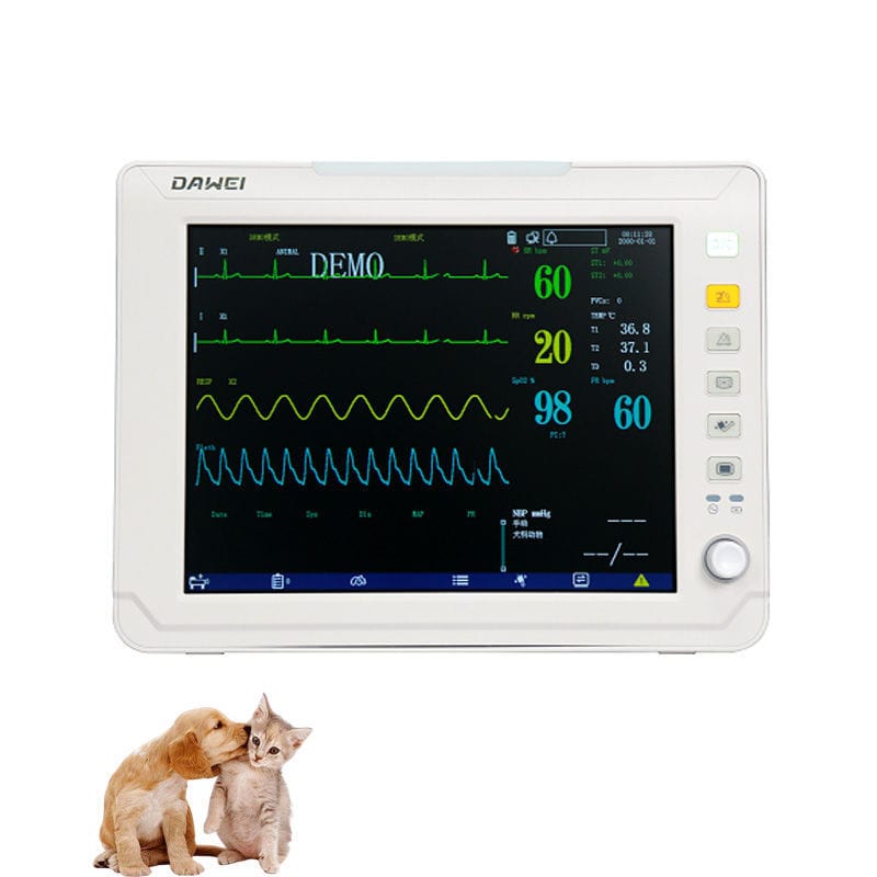 ECG patient monitor - HM10 - Dawei Medical - RESP / TEMP / heart rate