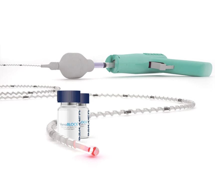 Vascular closure system - VenaBLOCK - Invamed - with sealant