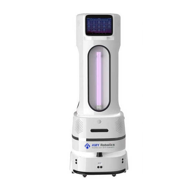 Hospital disinfection robot - M2-W2 - Hangzhou Amy Robot Co.,Ltd. - for ...
