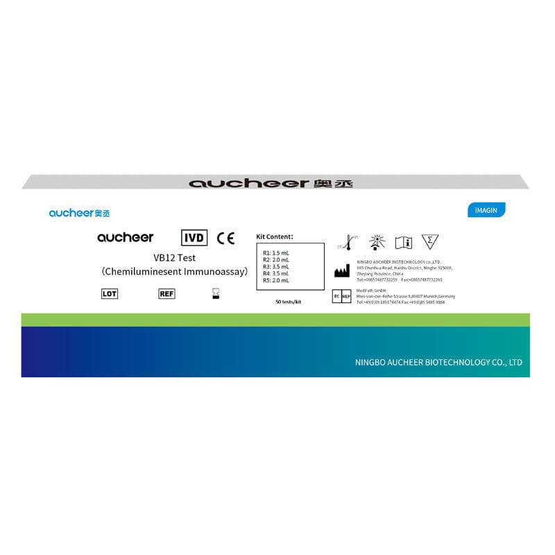 VB12 reagent kit - AUCHEER BIOTECHNOLOGY - solution / chemiluminescence