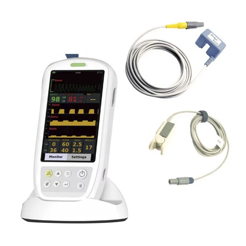 Hand-held multiparameter monitor - YSPM-AG320 - Fatali Medical - ECG ...