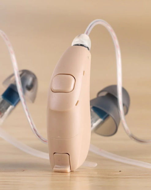 RIC hearing aid - Basic - AcoSound - noise reduction