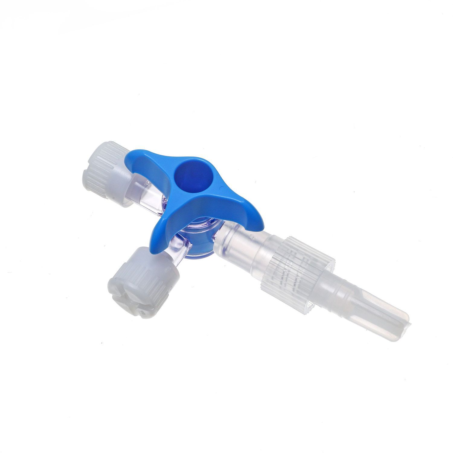 Infusion connector with stopcock - SK45-R - BQ+ Medical - T / LUER®-lock
