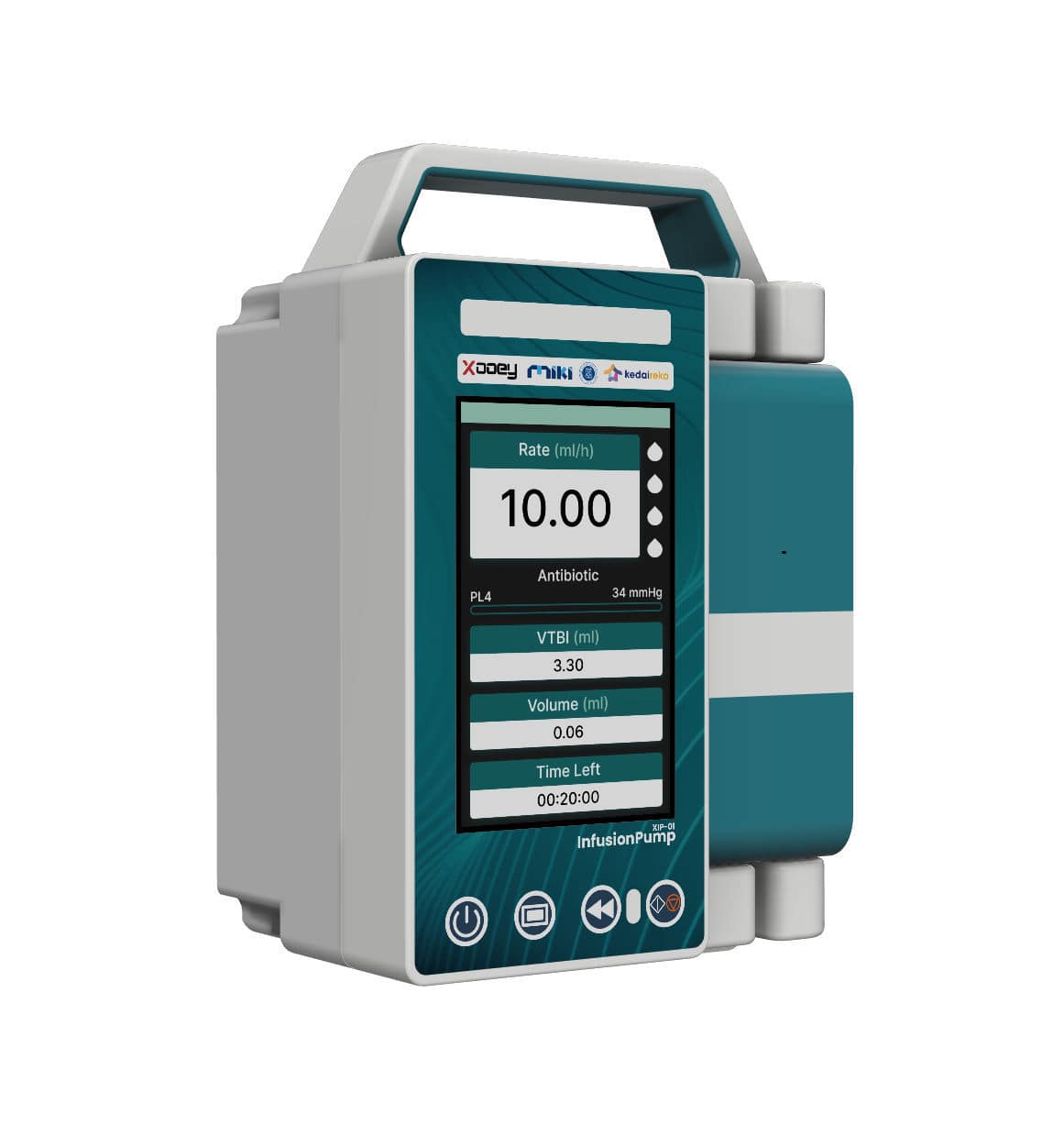 1-way infusion pump - INX-01 - PT. Xirka Dama Persada - portable